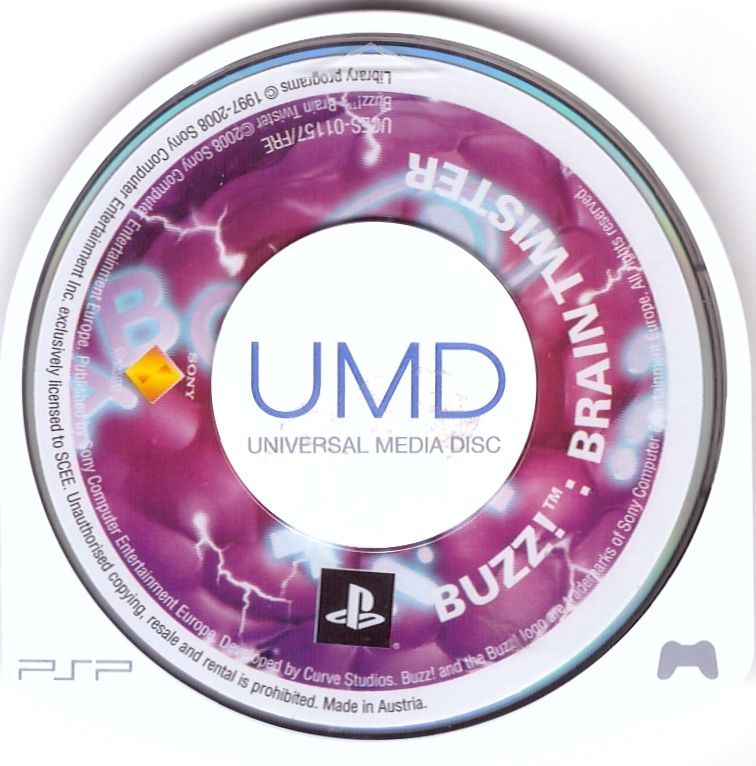 Buzz! Brain Bender cover or packaging material - MobyGames