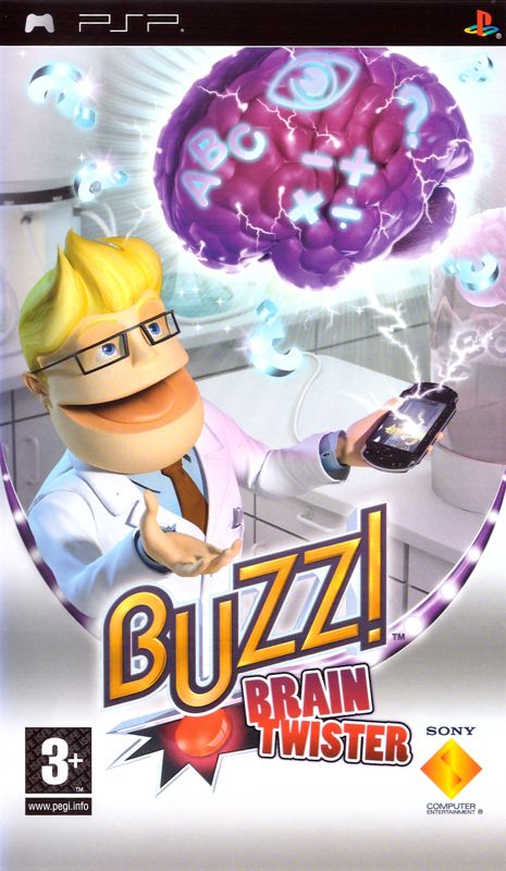 Buzz!: Brain Bender cover or packaging material - MobyGames