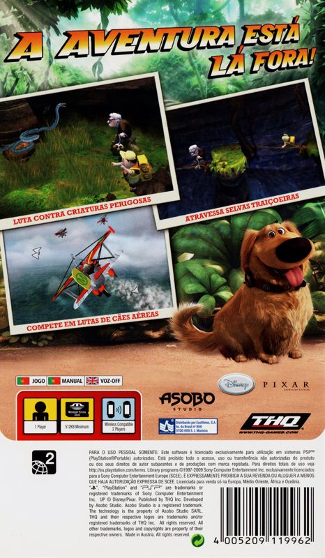 Disney•Pixar Up cover or packaging material - MobyGames