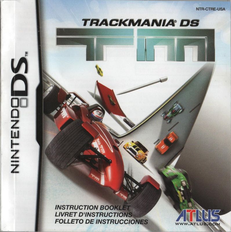 TrackMania DS cover or packaging material - MobyGames