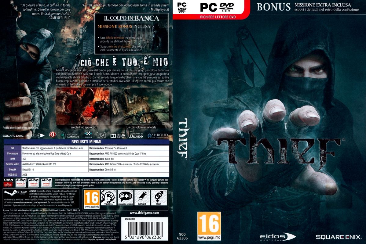 Thief cover or packaging material - MobyGames