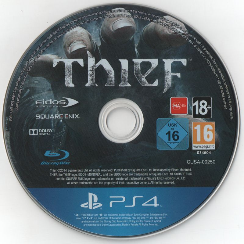 Thief cover or packaging material - MobyGames