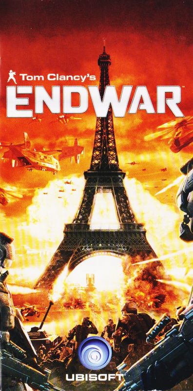 Tom Clancy's EndWar cover or packaging material - MobyGames