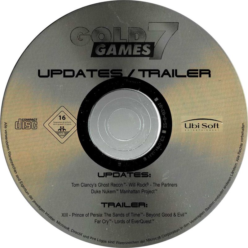 Gold Games 7 cover or packaging material - MobyGames