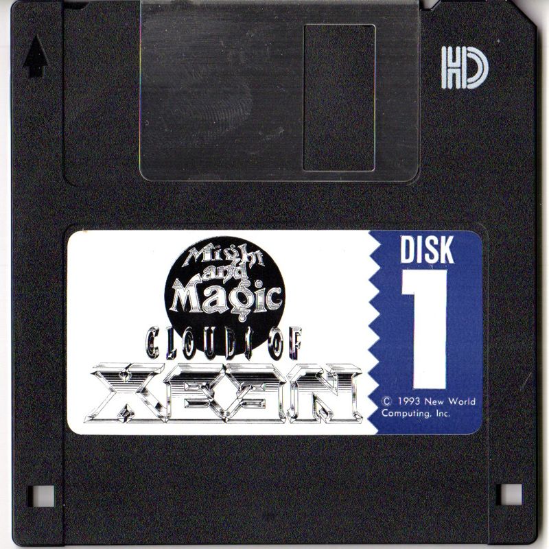 Might and Magic: Clouds of Xeen cover or packaging material - MobyGames