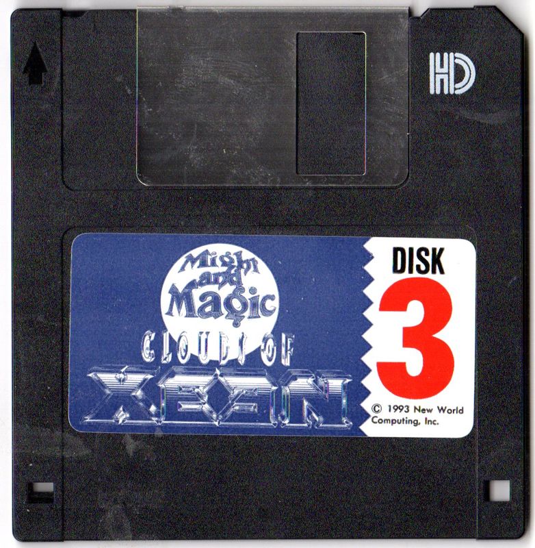 Might and Magic: Clouds of Xeen cover or packaging material - MobyGames