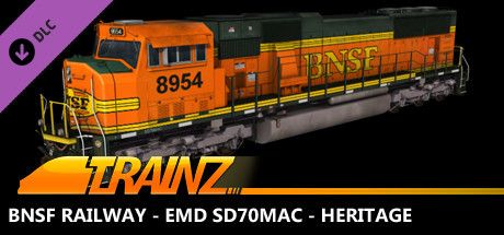 Trainz 2022: BNSF Railway - EMD SD70MAC - Heritage (2022) - MobyGames