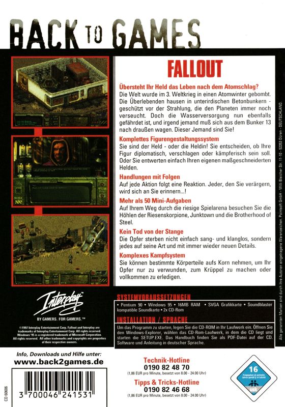 Fallout cover or packaging material - MobyGames