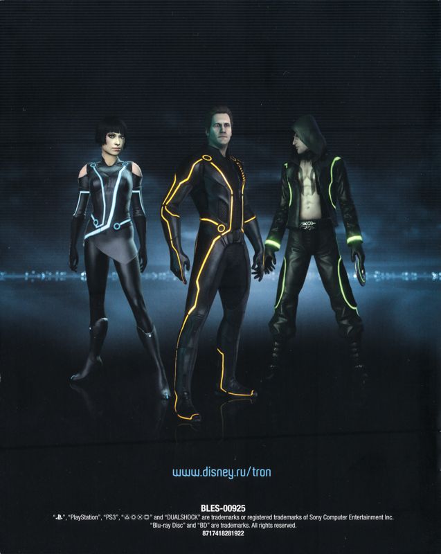TRON: Evolution cover or packaging material - MobyGames