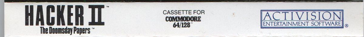 Hacker II: The Doomsday Papers cover or packaging material - MobyGames