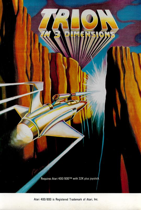 Trion: In 3 Dimensions (1983) - MobyGames