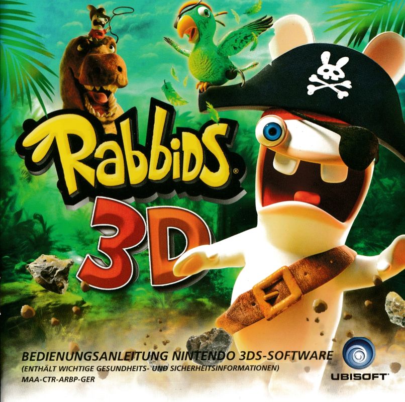 Rabbids: Travel in Time 3D cover or packaging material - MobyGames