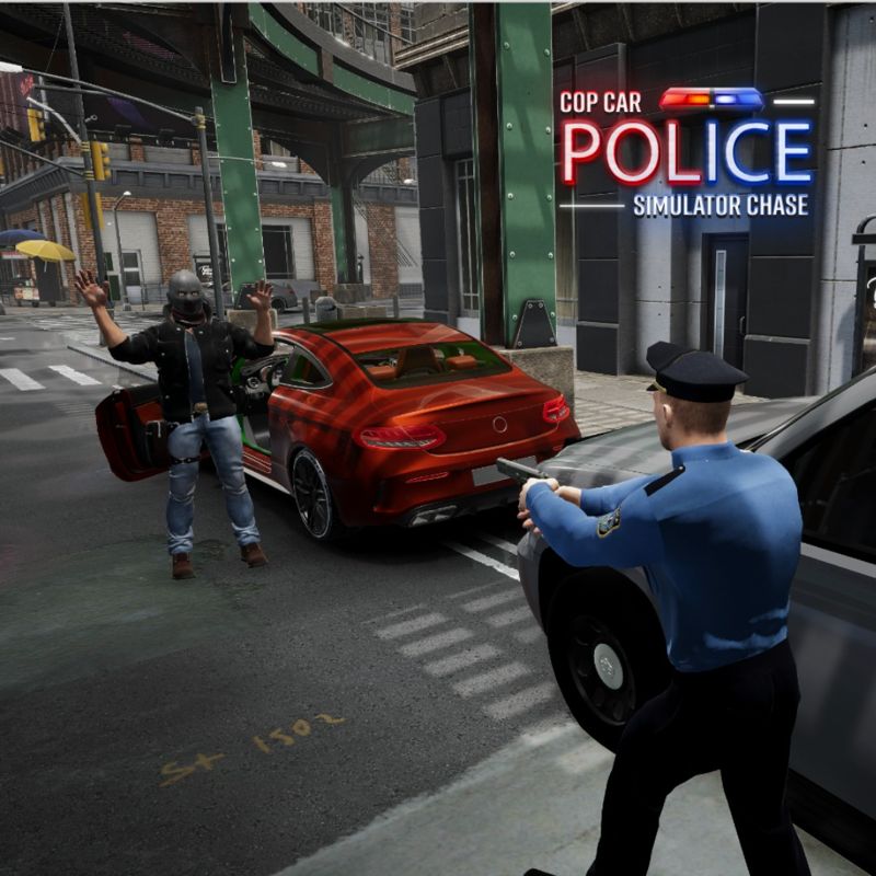 Cop Car Police Simulator Chase cover or packaging material - MobyGames