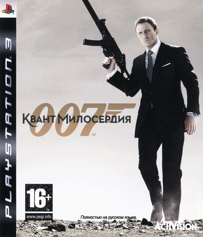 007: Quantum of Solace cover or packaging material - MobyGames