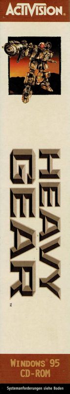 Heavy Gear cover or packaging material - MobyGames