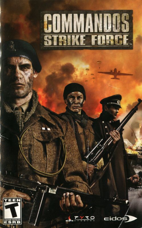 Commandos: Strike Force cover or packaging material - MobyGames