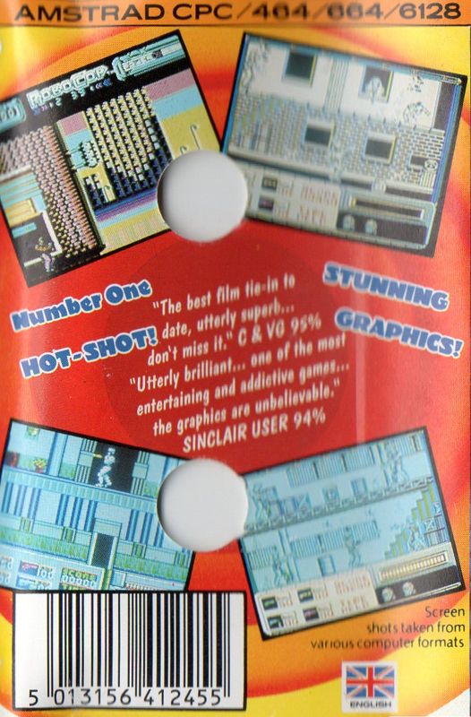 RoboCop cover or packaging material - MobyGames