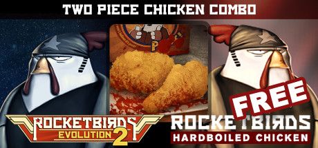 Two Piece Chicken Combo: Rocketbirds 2: Evolution / Rocketbirds ...