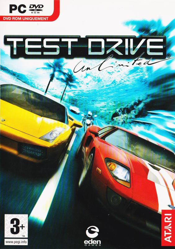 Test Drive Unlimited cover or packaging material - MobyGames