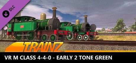 Trainz 2022: VR M Class 4-4-0 - Early 2 Tone Green cover or packaging ...