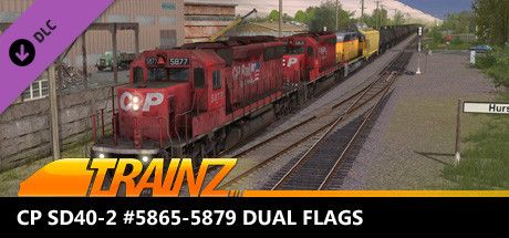 Trainz Plus: CP SD40-2 #5865-5879 Dual Flags (2022) - MobyGames