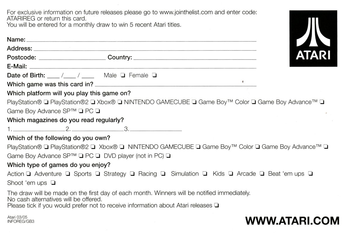 Indigo Prophecy cover or packaging material - MobyGames