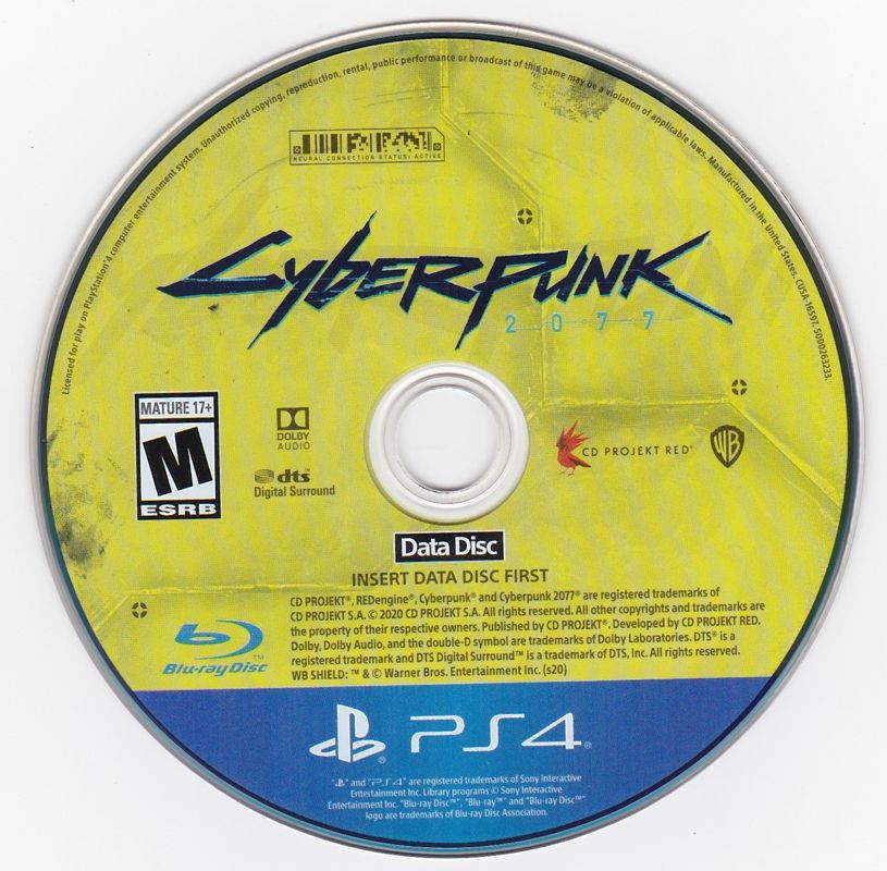 Cyberpunk 2077 cover or packaging material - MobyGames