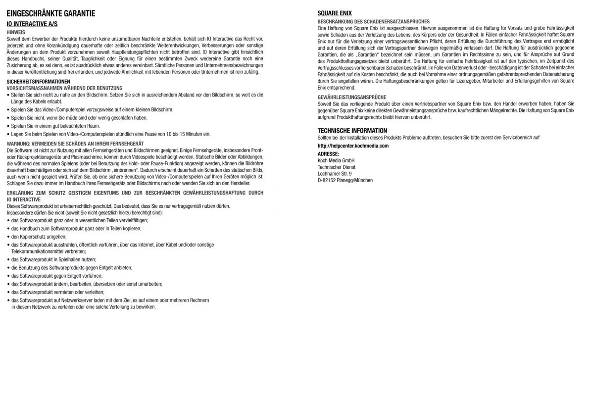 Hitman III cover or packaging material - MobyGames