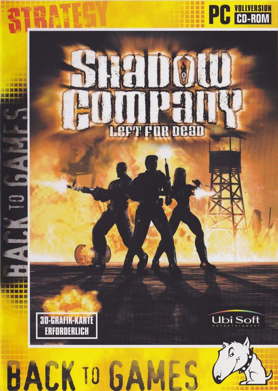Shadow Company: Left for Dead cover or packaging material - MobyGames
