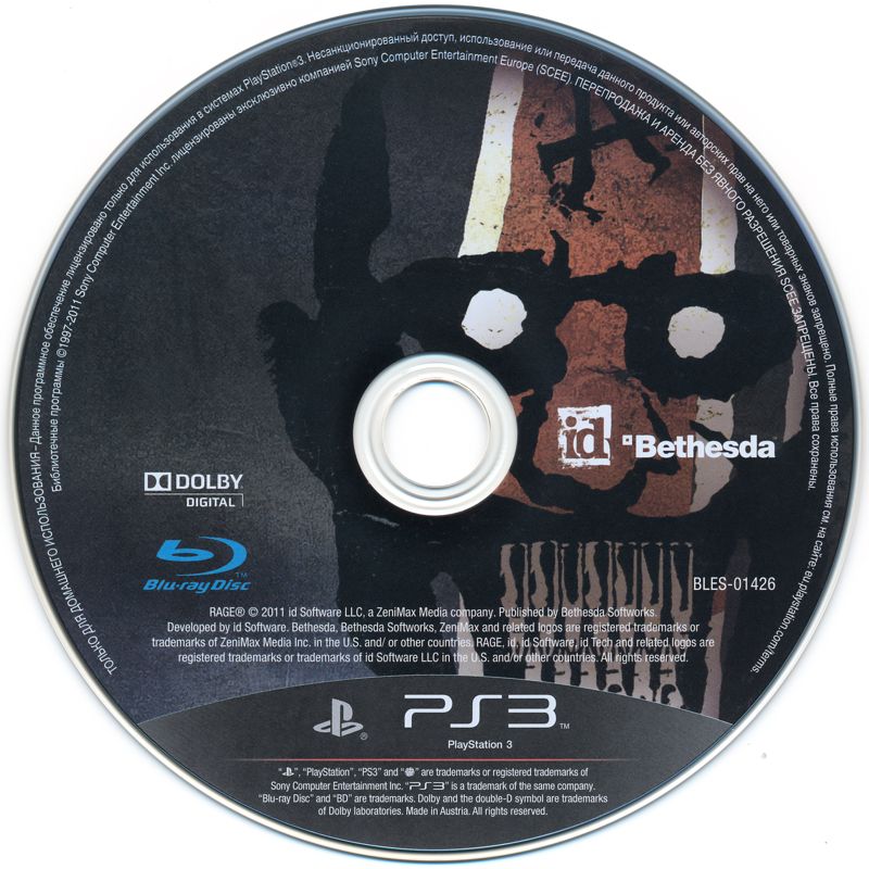 Rage cover or packaging material - MobyGames