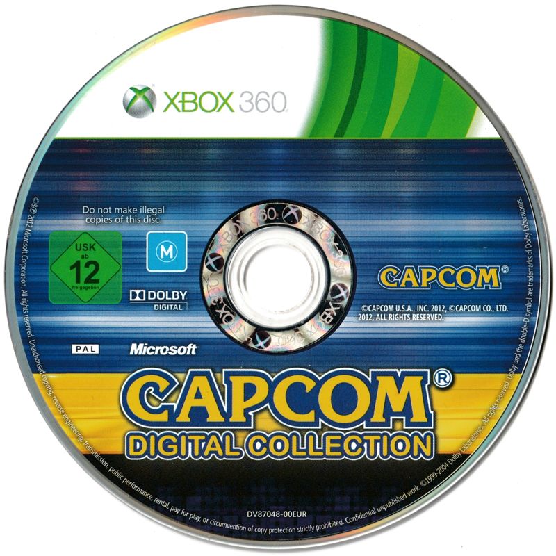 Capcom: Digital Collection cover or packaging material - MobyGames