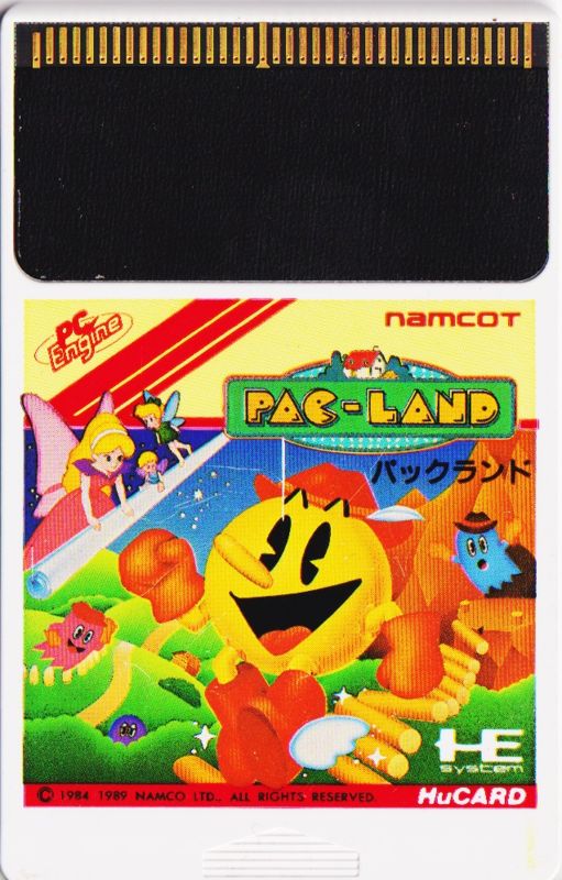 Pac-Land cover or packaging material - MobyGames