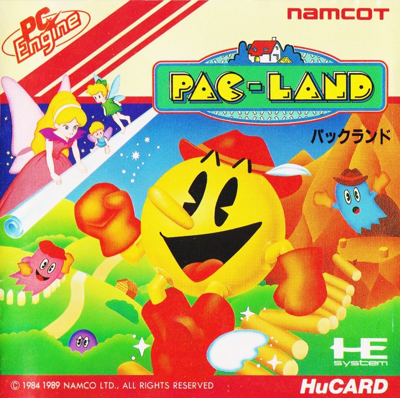 Pac-Land cover or packaging material - MobyGames