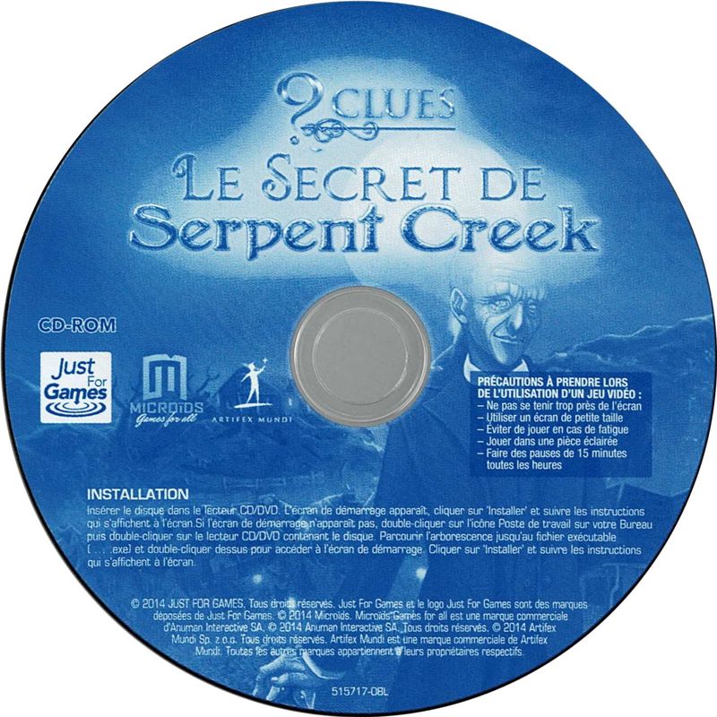9 Clues: The Secret of Serpent Creek cover or packaging material ...