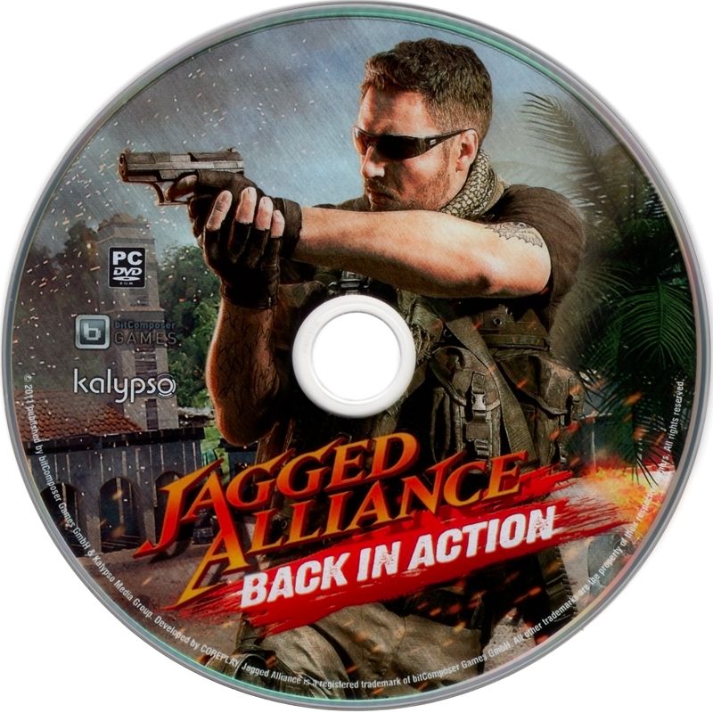 Jagged Alliance: Back in Action cover or packaging material - MobyGames