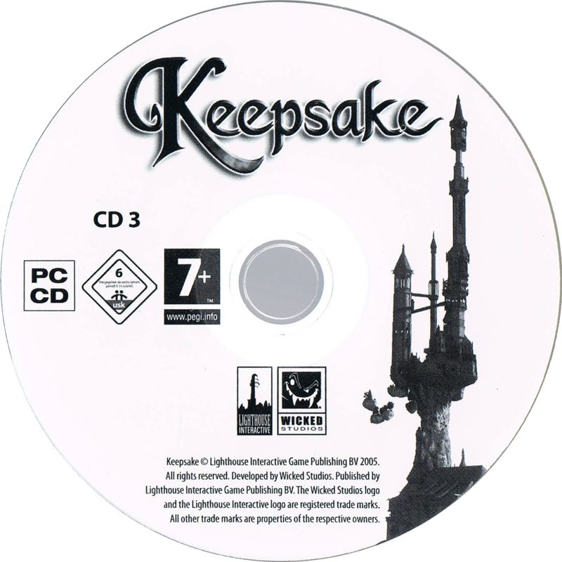 Keepsake cover or packaging material - MobyGames