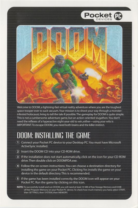 Doom cover or packaging material - MobyGames