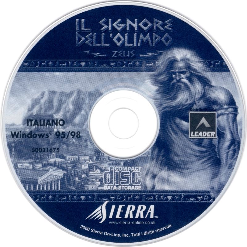 Zeus: Master of Olympus cover or packaging material - MobyGames