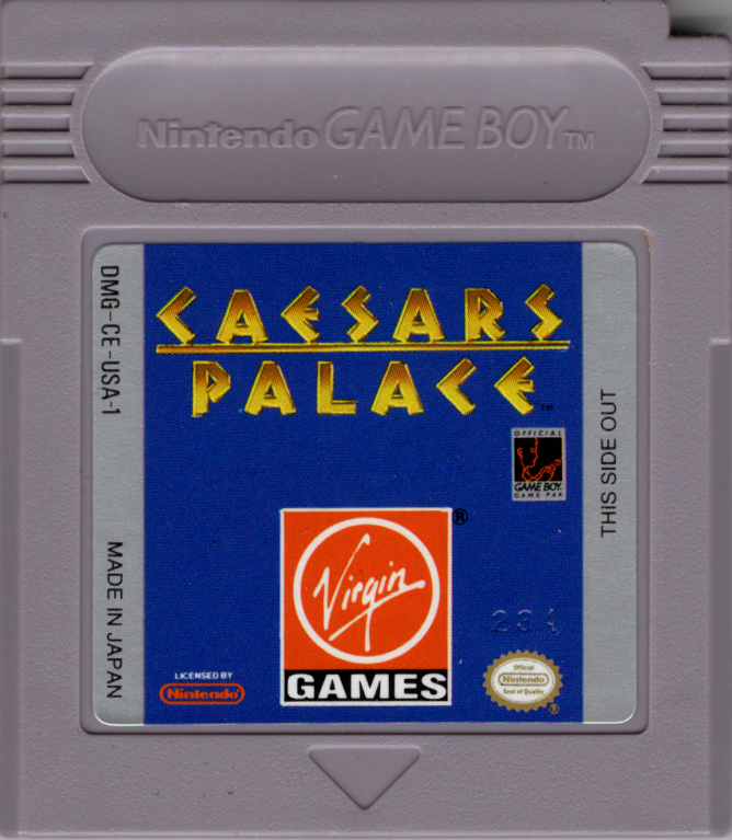 Caesars Palace cover or packaging material - MobyGames