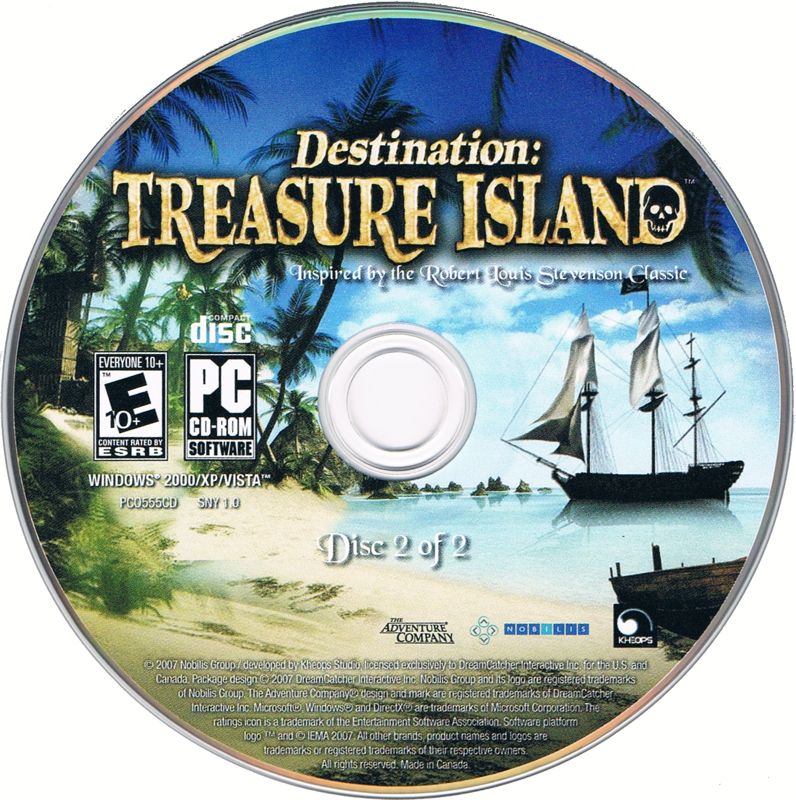 Destination: Treasure Island cover or packaging material - MobyGames