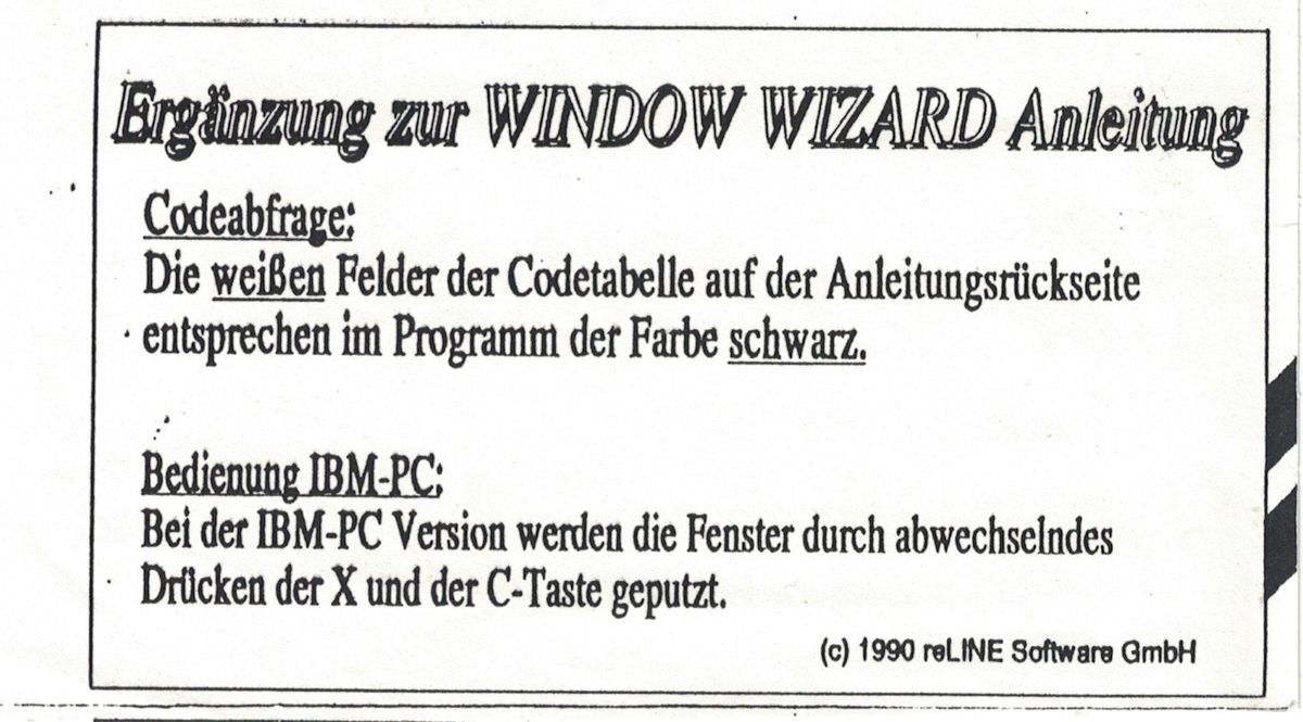 Window Wizard cover or packaging material - MobyGames