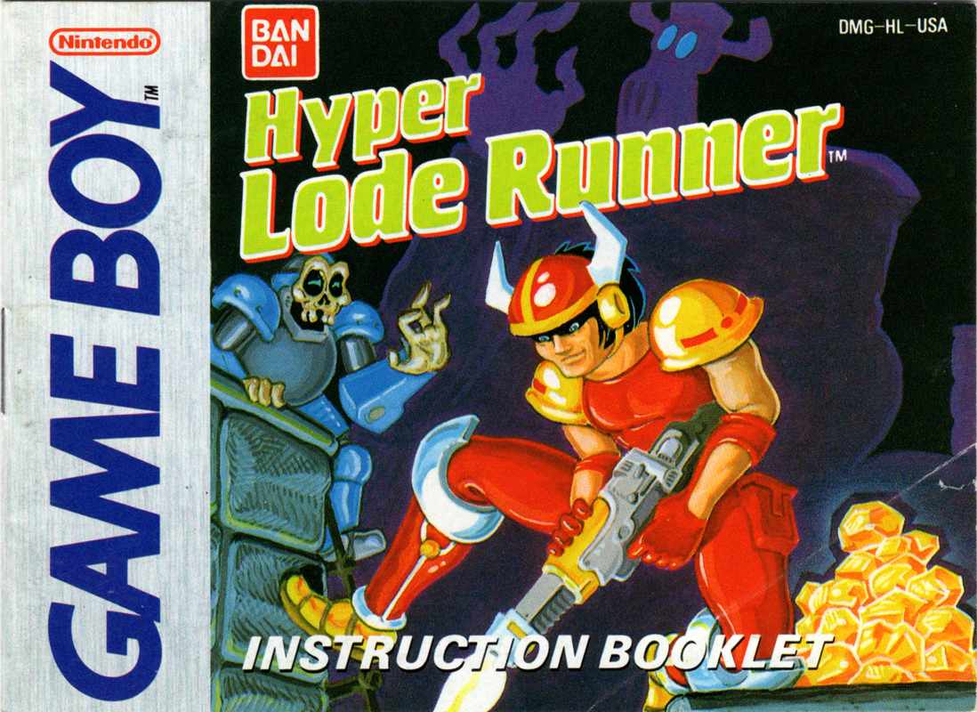 Hyper Lode Runner cover or packaging material - MobyGames