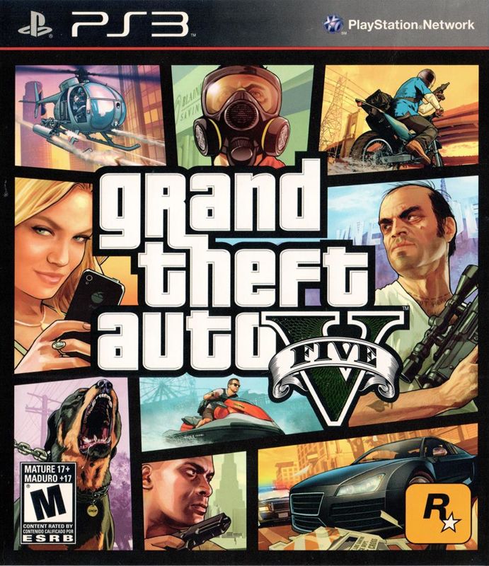 Grand Theft Auto V cover or packaging material - MobyGames