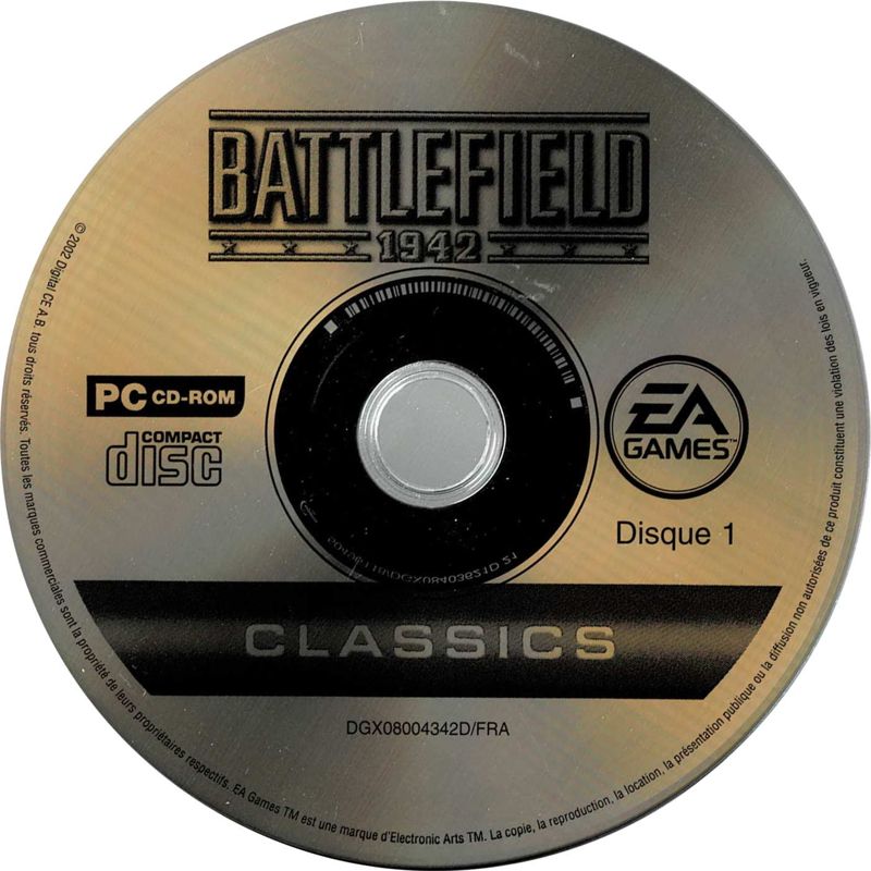 Battlefield 1942 cover or packaging material - MobyGames