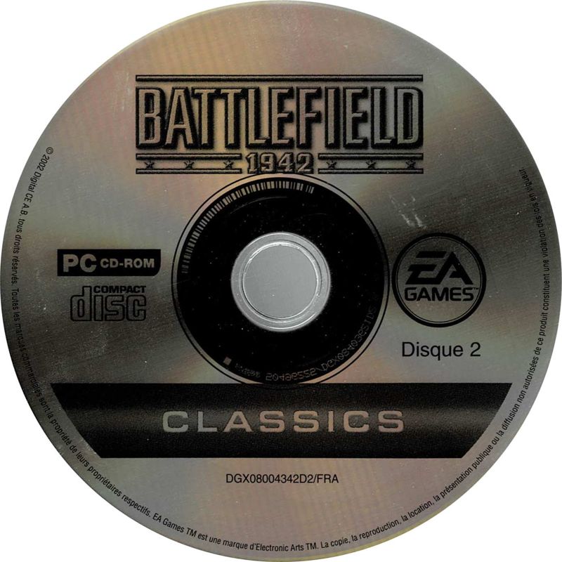 Battlefield 1942 cover or packaging material - MobyGames