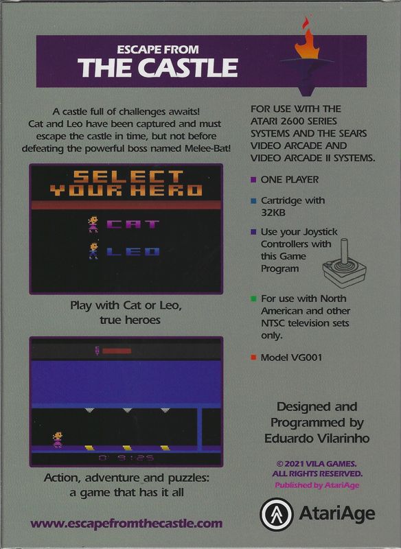 Escape from the Castle cover or packaging material - MobyGames