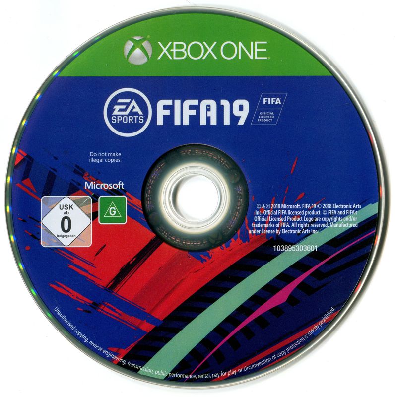 FIFA 19 cover or packaging material - MobyGames