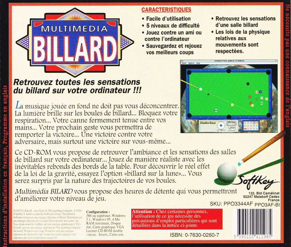 Multimedia Pool cover or packaging material - MobyGames