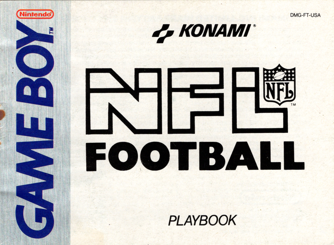NFL Football cover or packaging material - MobyGames