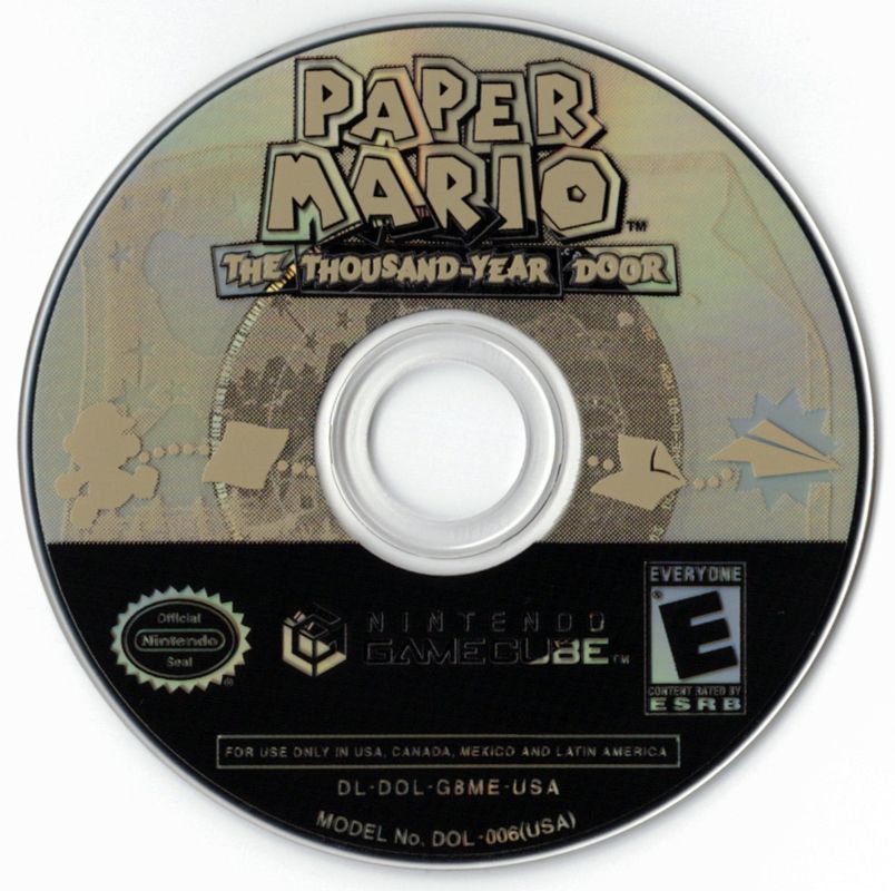 Paper Mario: The Thousand-Year Door cover or packaging material - MobyGames